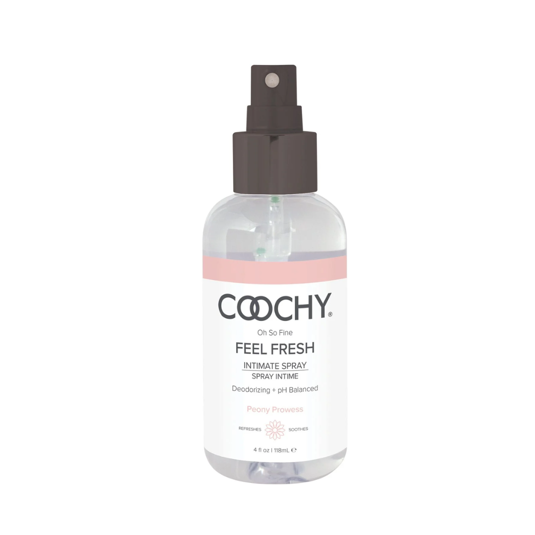 Coochy Feel Fresh Intimate Spray - 4 oz Peony Prowess - Deodorizing Mi ...